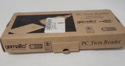 New Gemalto HWP108925 C PC Twin Reader | eBay