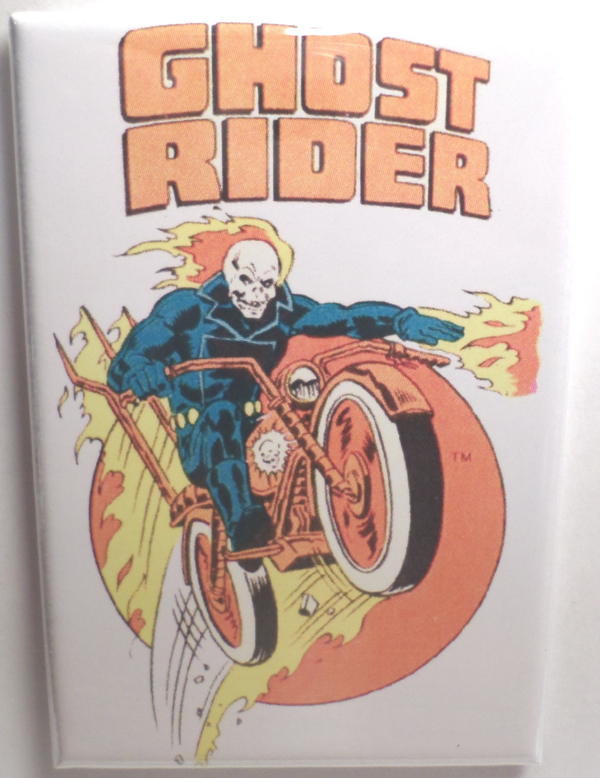 Ghost Rider Vintage Card Art MAGNET 2" x 3" Refrigerator Locker ...
