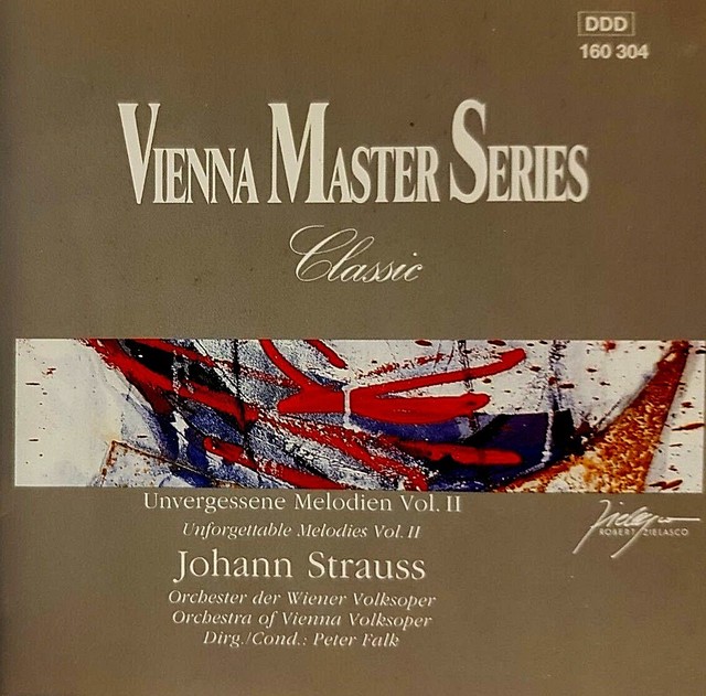 Vienna Master Series Classic Johann Strauss Unforgetable Melodies Vol ...