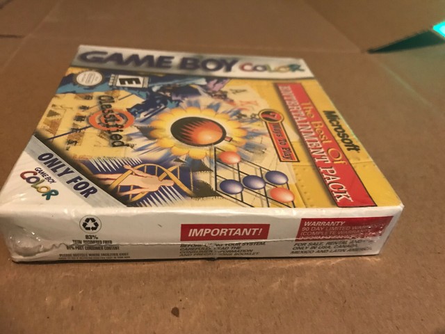Microsoft: The Best of Entertainment Pack (Nintendo Game Boy Color ...