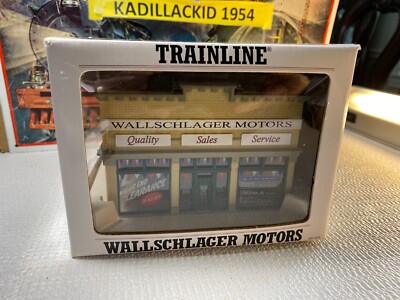 🚅 HO WALTHERS CORNERSTONE - WALLSCHLAGER MOTORS - BUILT-NEW- L👀K💥 H2474 ...