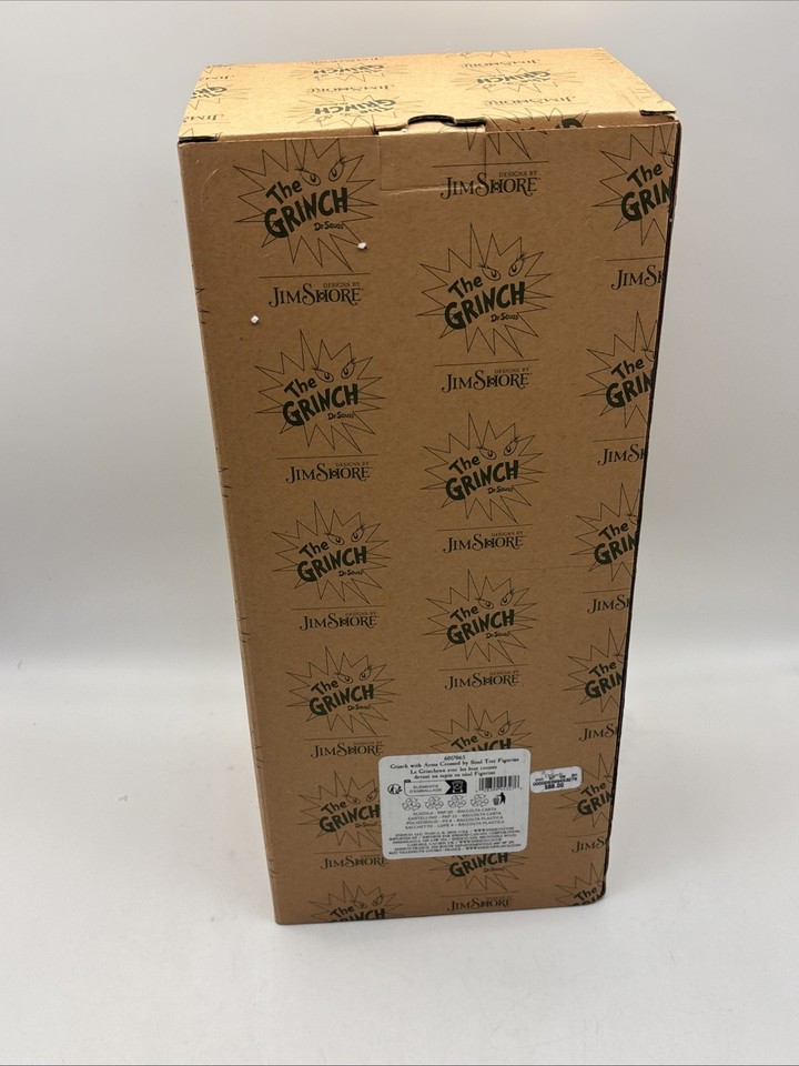 Jim Shore GRINCH WITH ARMS CROSSED FIGURINE 6017065 NEW | eBay
