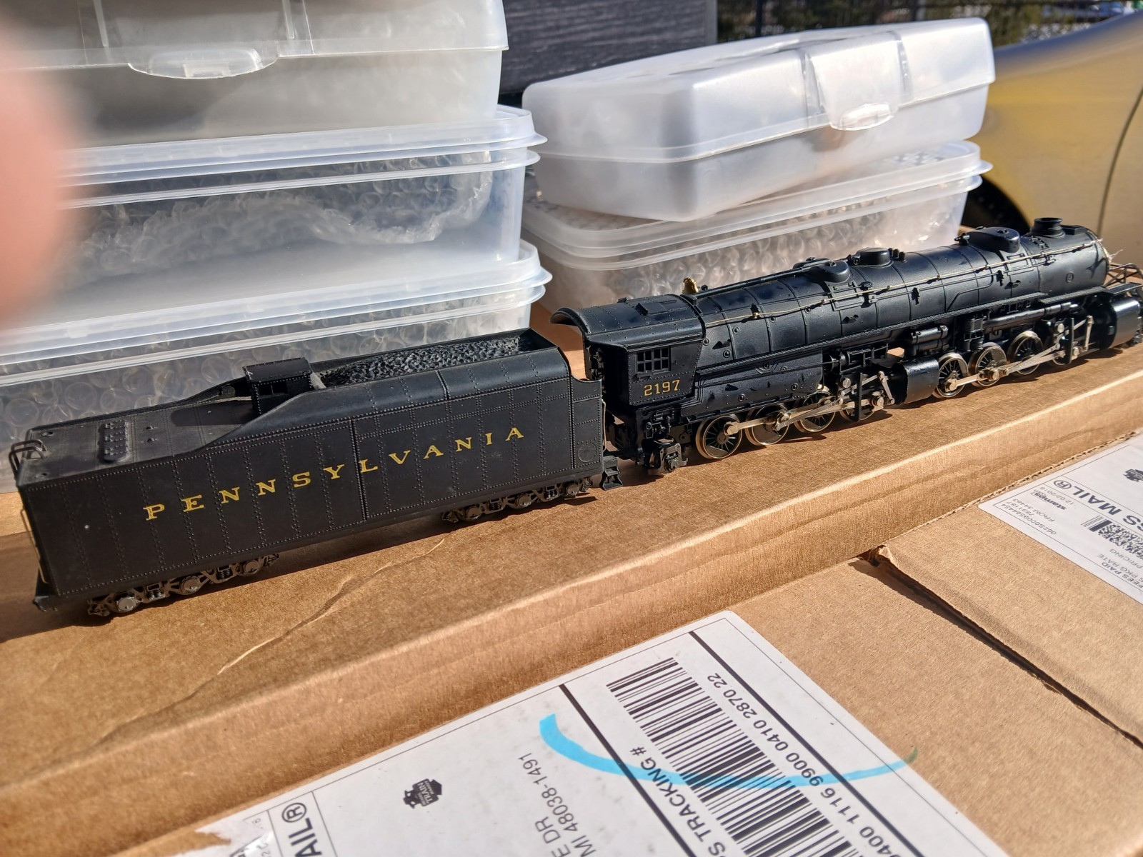 HO Scale PENNSY 2-8-8-2 STEAMER and Tender | eBay