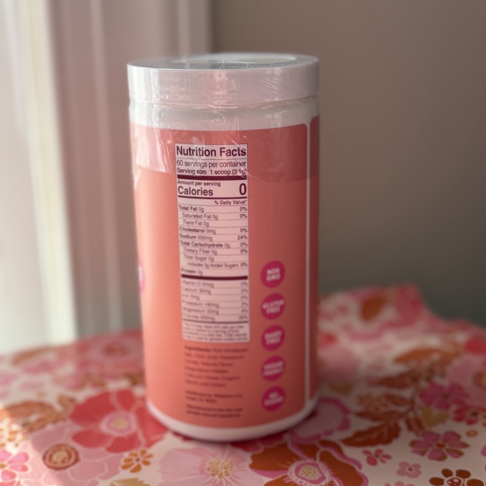 Waterboy Daily Hydration Electrolyte Powder – 60 Servings - Strawberry ...