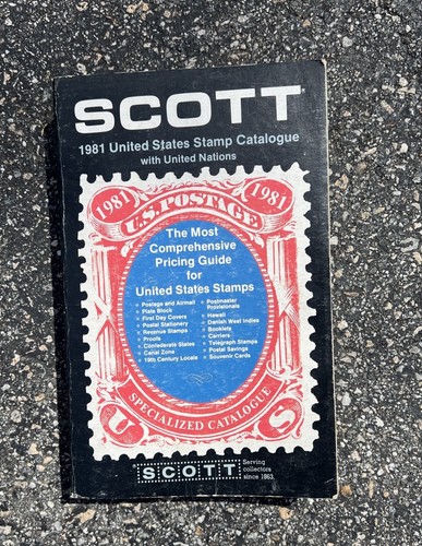 1981 Scott U.S. Specialized Stamp Catalogue – Vintage Pricing Guide ...