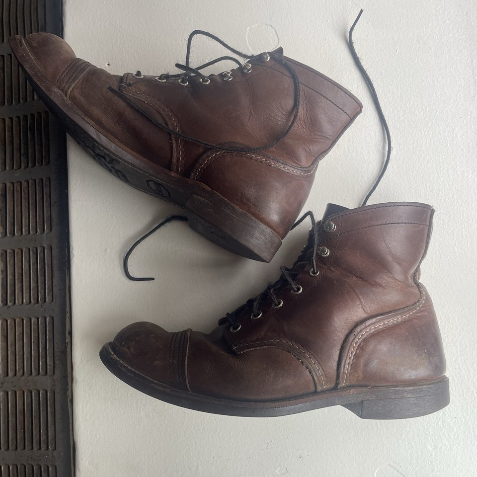 Red Wing Shoes Men's Iron Ranger Heritage Classic 8111 Size 8.5D Made ...