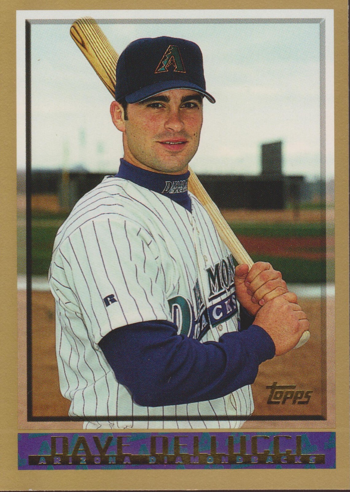 1998 Topps Dave Dellucci #409 Arizona Diamondbacks Rookie Baseball Card ...