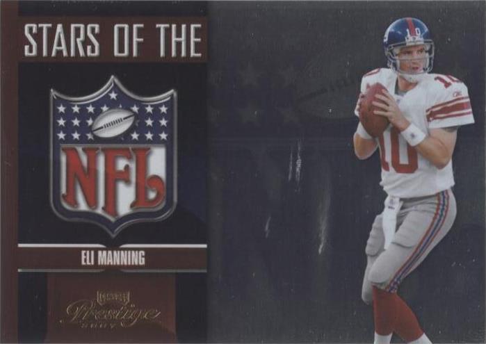 2007 Playoff Prestige - Stars of the Nfl Eli Manning #NFL-22 Foil /100 ...