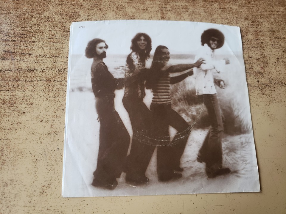 MARK FARMER AUTOGRAPHED VG+ 1970s Grand Funk RR Walk Like A Man SLEEVE ...