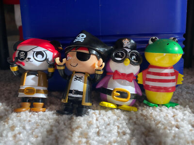 RYAN’S WORLD Action Figures LotOf 4 Bonkers Toy Co Pirates & RARE ...