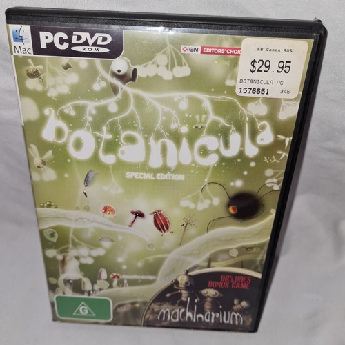Botanicula Special Edition PC DVD-ROM & Mac Disc in Excellent condition ...
