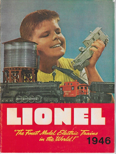 Vintage 1946 Lionel Magazine - 1975 Reproduction Model Electric Trains ...