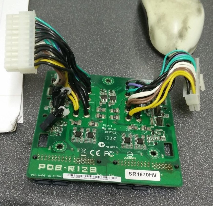 Intel PBD-R128 61-CTSDE5-01 Power Board for SR1670HV Server | eBay