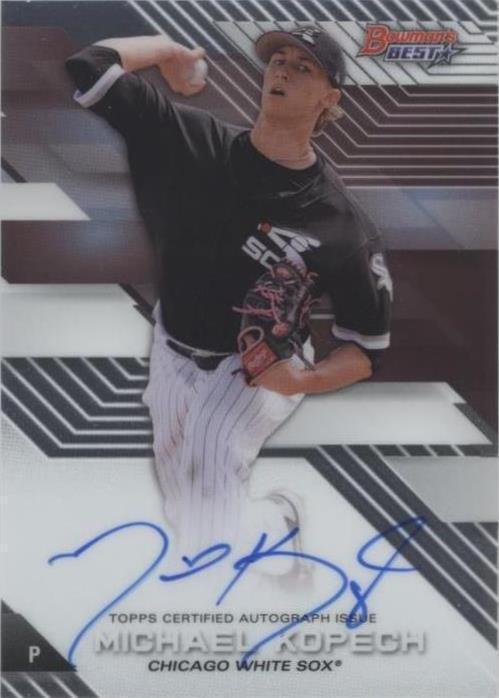 2017 Bowman's Best - Best of 2017 Autographs Michael Kopech #B17-MKO ...