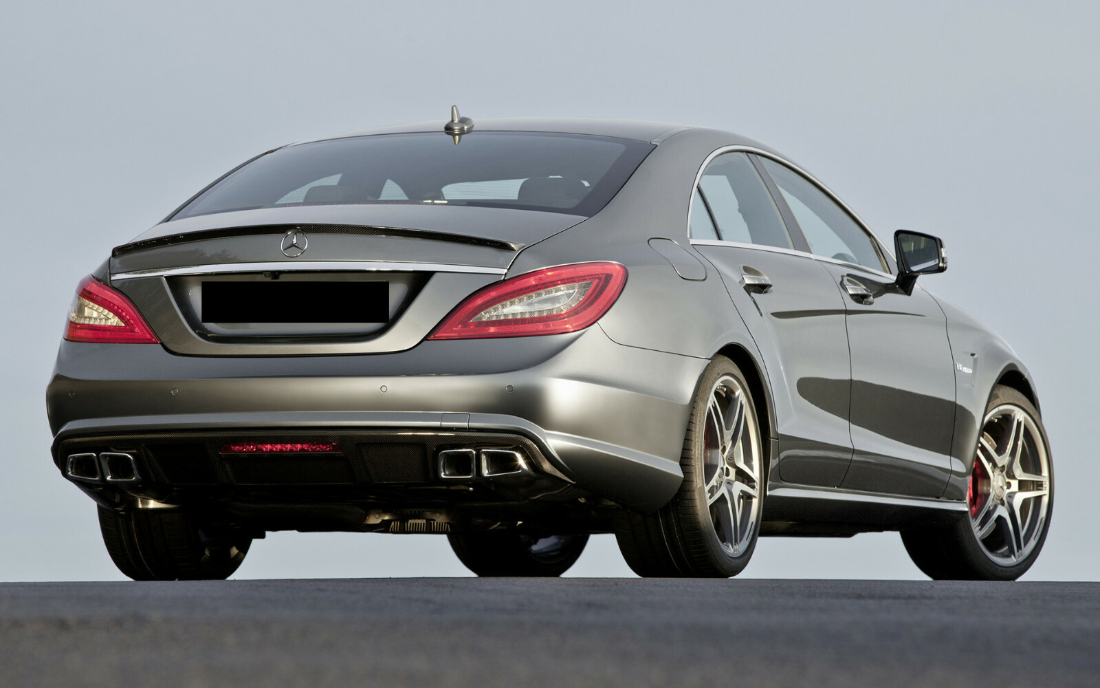 REAR BOOT SPOILER LIP AMG STYLE FOR MERCEDES CLS CLASS C219 W219 03-10 ...
