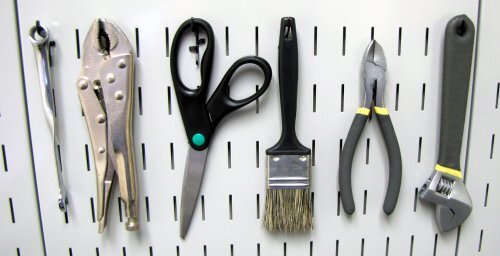 Wall Control Pegboard Standard Slotted Hook Pack - Slotted Metal ...