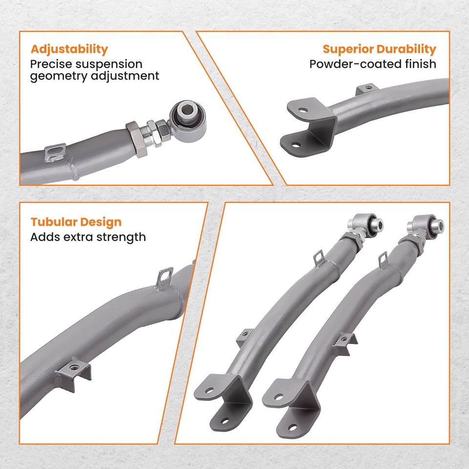 Subaru Impreza Forester Legacy GC GD GG Rear Lateral Link Control Arms ...