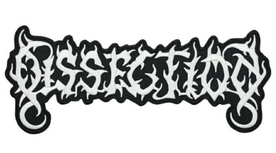 Dissection Iron-on & Sew-on Back Patch | Swedish Black Death Metal Band ...