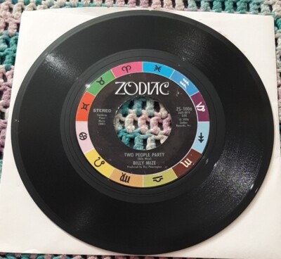 Billy Mize 45 Heaven For The Weekend / Two People Party Zodiac ZS-1006 ...