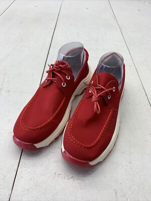 Mens Red Boat Shoe Sneaker Size 9 | eBay