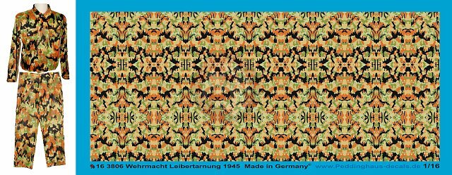 Peddinghaus 1/16 German Wehrmacht Leibermuster Camouflage Pattern 1945 ...