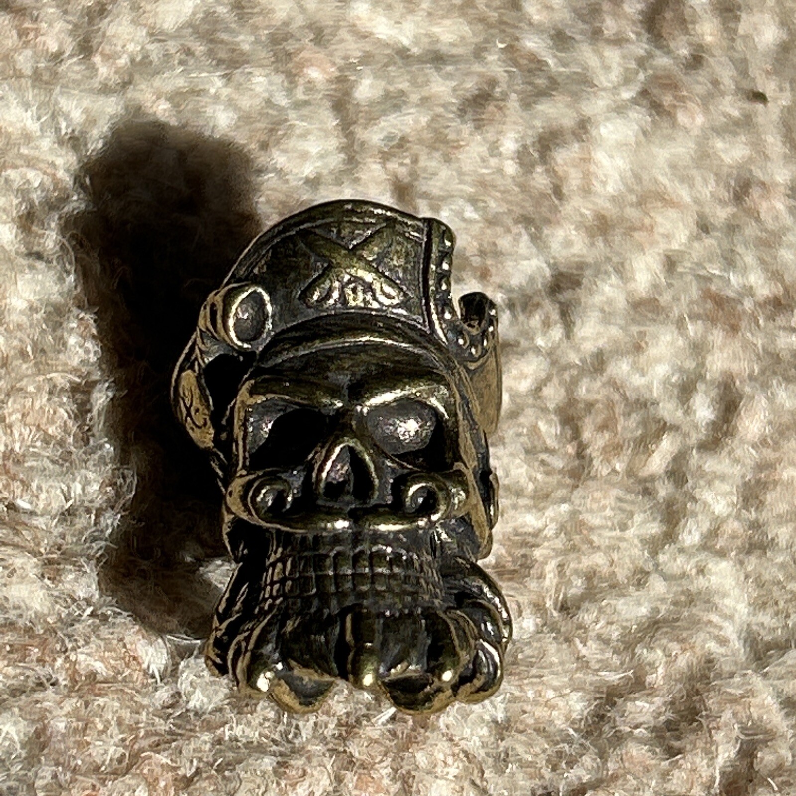 Beard Dreadlock Hair Braid * Pirate Golden Bead * Sailor EDC Lanyard ...