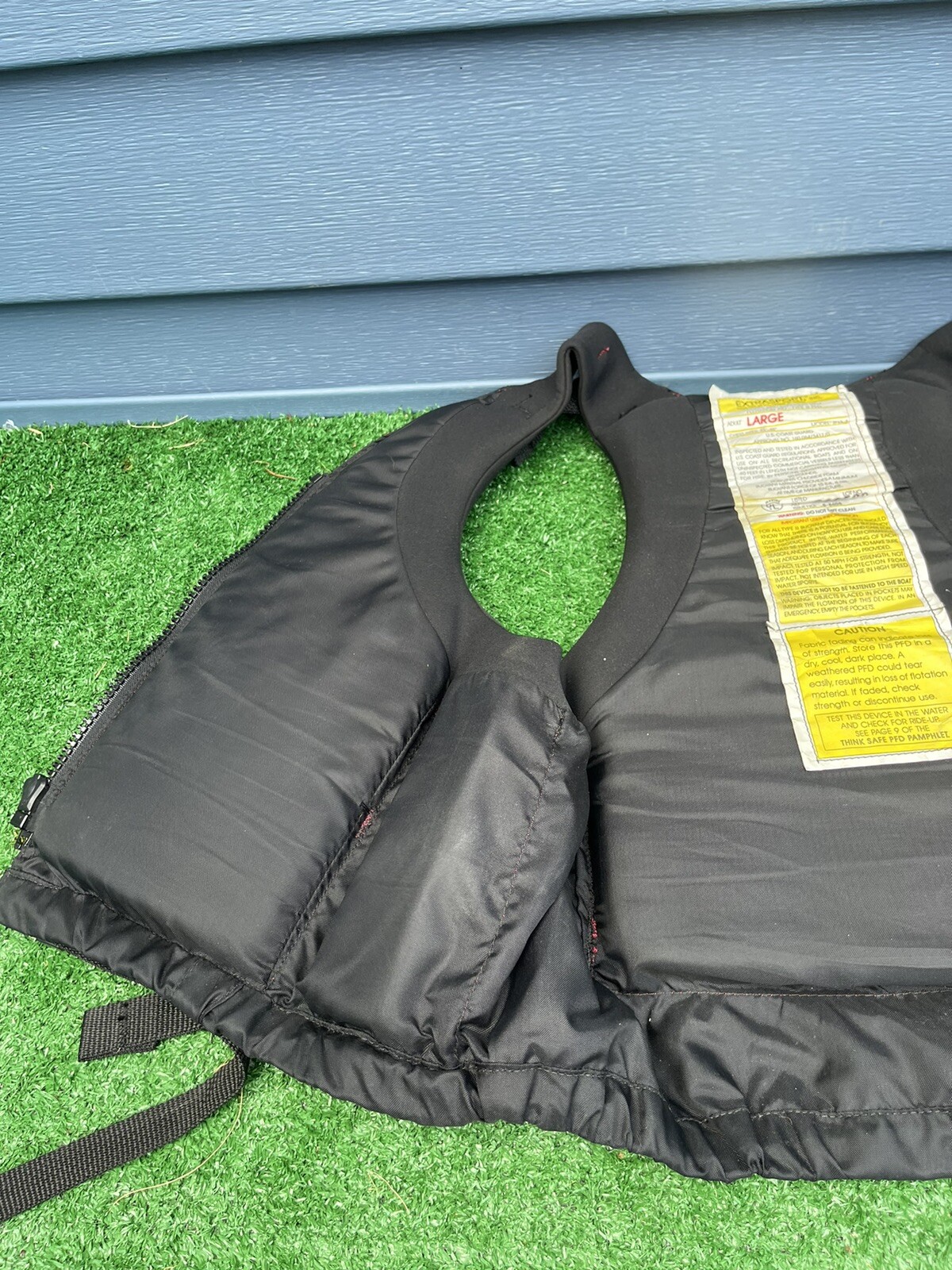 Extrasport PFD Life Vest Jacket - Rescue, sport: Red Sturdy LARGE Adult ...