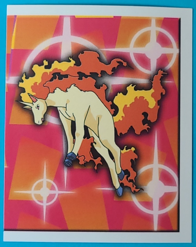 Merlin Topps Pokémon Serie 1 Sticker Nr. 184 - Gallopa / Rapidash ...