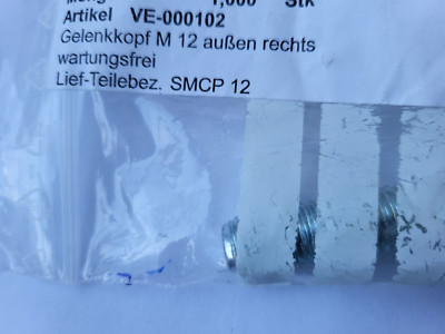 Hirschmann SMCP 12 M12 THREADED ROD END BEARING (R5S1.4B2) | eBay