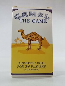 CAMEL THE GAME Camel Cigarettes Dice Card Game 1992 NIB Vintage | eBay