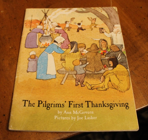 The Pilgrim's First Thanksgiving ~ Ann McGovern ~ 1973 Scholastic TP ...
