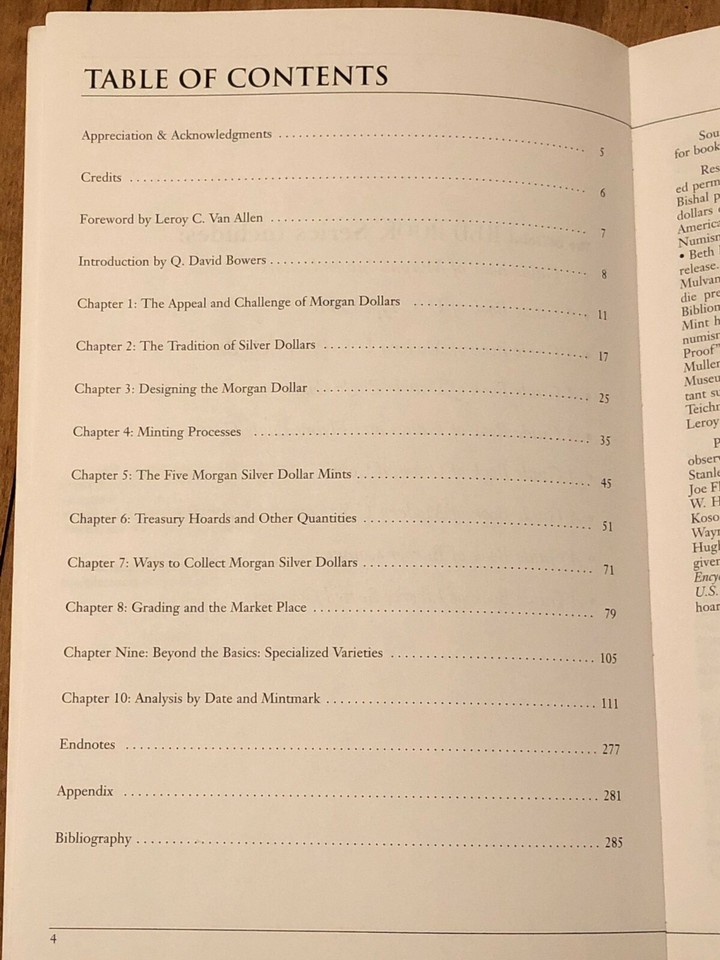 Red Book Morgan Silver Dollars by Q. David Bower NUMISMATIC RARITIES ...