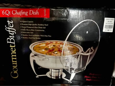 Gourmet Buffet 6 Qt. Chafing Dish, Model 401921500011 | eBay