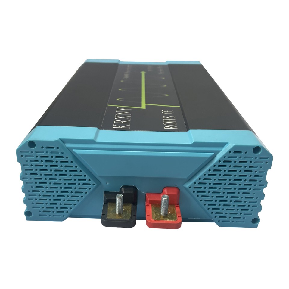 2000W Power Inverter Pure Sine Wave 12V 24V 48V DC to 110V 230V AC LCD ...