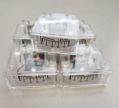 (5 NEW) 1 Volt DC 0-10 Scale Signal Level Panel Meters Prime 60F | eBay