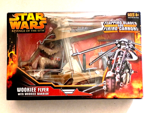 Star Wars Revenge of the Sith Wookie Flyer with Wookie Warrior Sealed ...