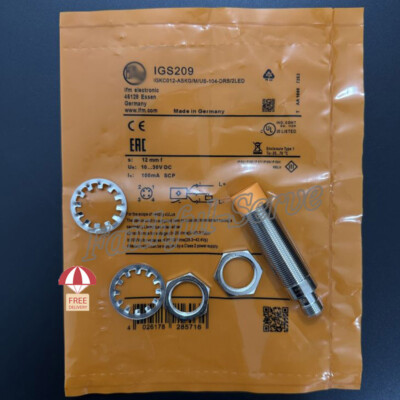 Inductive Proximity Sensor 100mA For IFM IGS209 IGKC012-ASKG/M/US-104 ...