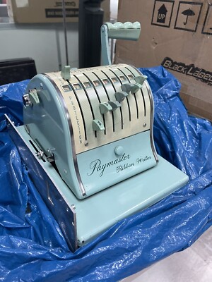 Cash Register, Adding Machines - Paymaster Ribbon Writer Series