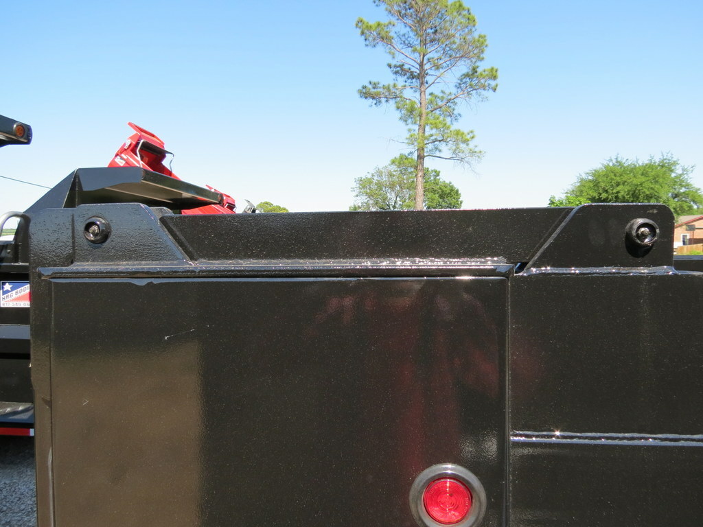 NEW 15' ELLIPTICAL DUMP BODY HARDOX AR450 1/4 GAUGE PNEUMATIC TAILGATE ...