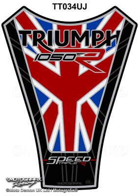 Triumph Speed Triple 1050 R 2016 17 18 Motorcycle Tank Pad Paint ...
