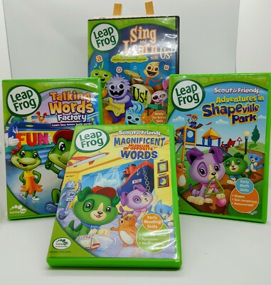 Leap Frog Baby Einstein Kids Learning DVDs You Pick - Buy 5 for FREE ...