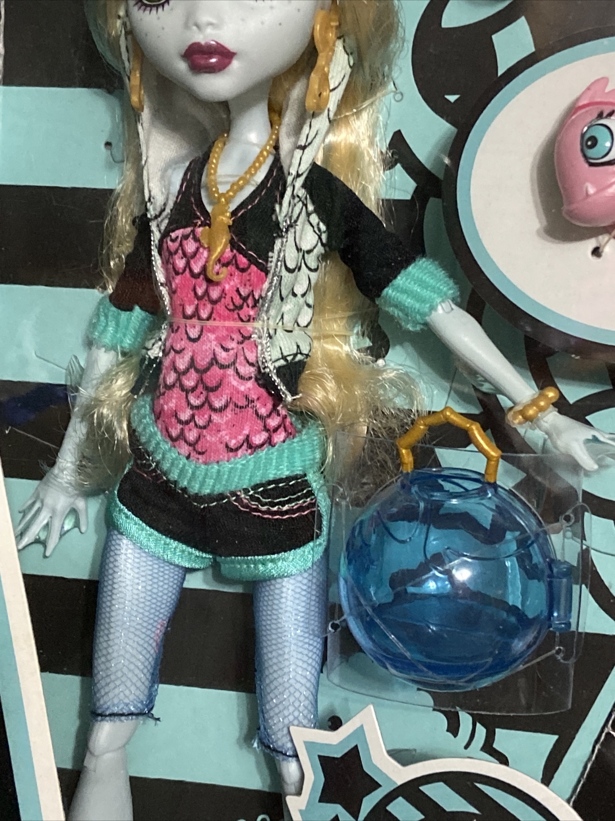 Monster High 2009 Signature LAGOONA BLUE & NEPTUNA 1st Wave/Issu Doll ...