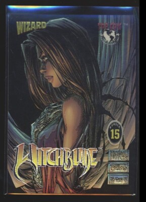 1997 WIZARD PRESS CHROME COMIC COVERS WITCHBLADE TOP COW | eBay