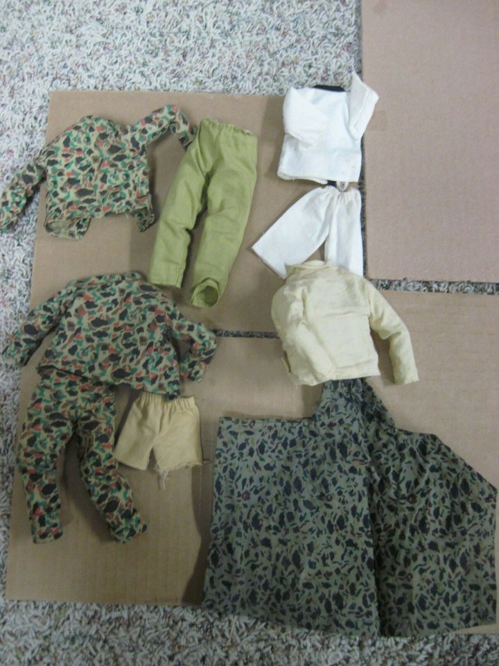 Vintage 60’s 12" GI JOE clothing clothes poncho See photos | eBay