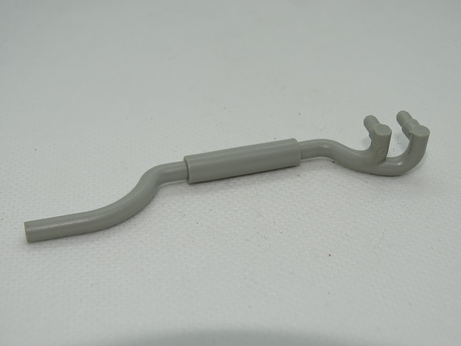 Vintage Lego 4467 Vehicle Exhaust Pipe Twin Inlet 11L Right - Grey | eBay