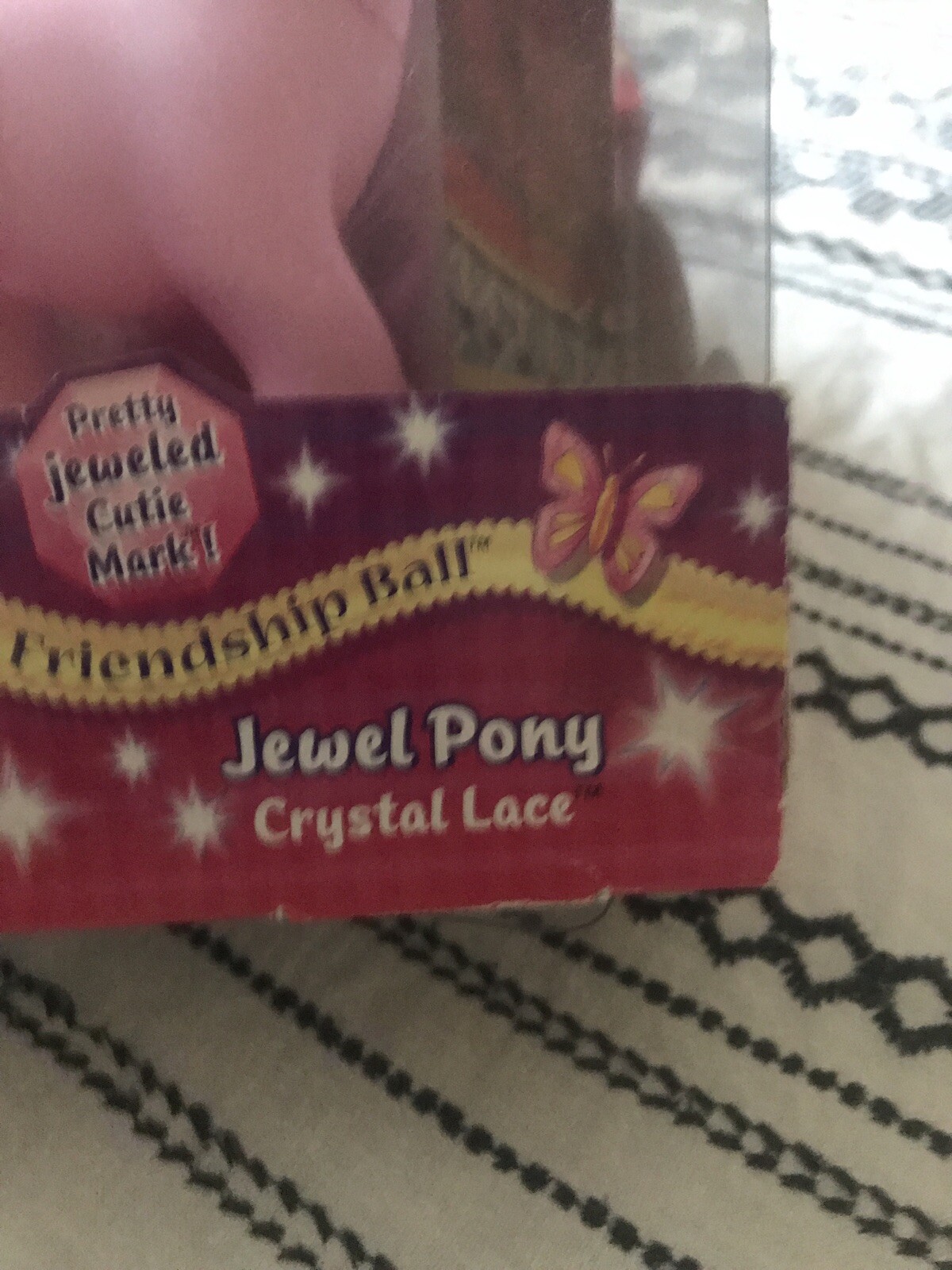 My Little Pony Crystal Lace Jewel Pony Friendship Ball - 2003 Hasbro G3 ...