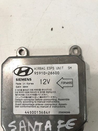 Hyundai Santa Fe Air Srs Control Unit-Ecu 95910-26600 5Wk43044 Genuine ...