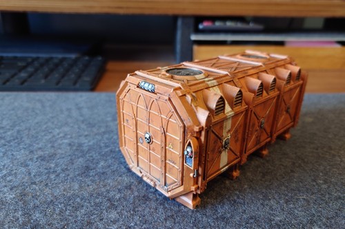 Pro Painted Warhammer 40K 3 x Imperial Munitorum Armoured Containers ...