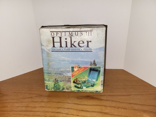 Optimus 111 Hiker Vtg Swedish Single Burner Multi-Fuel Camp - PRISTINE ...