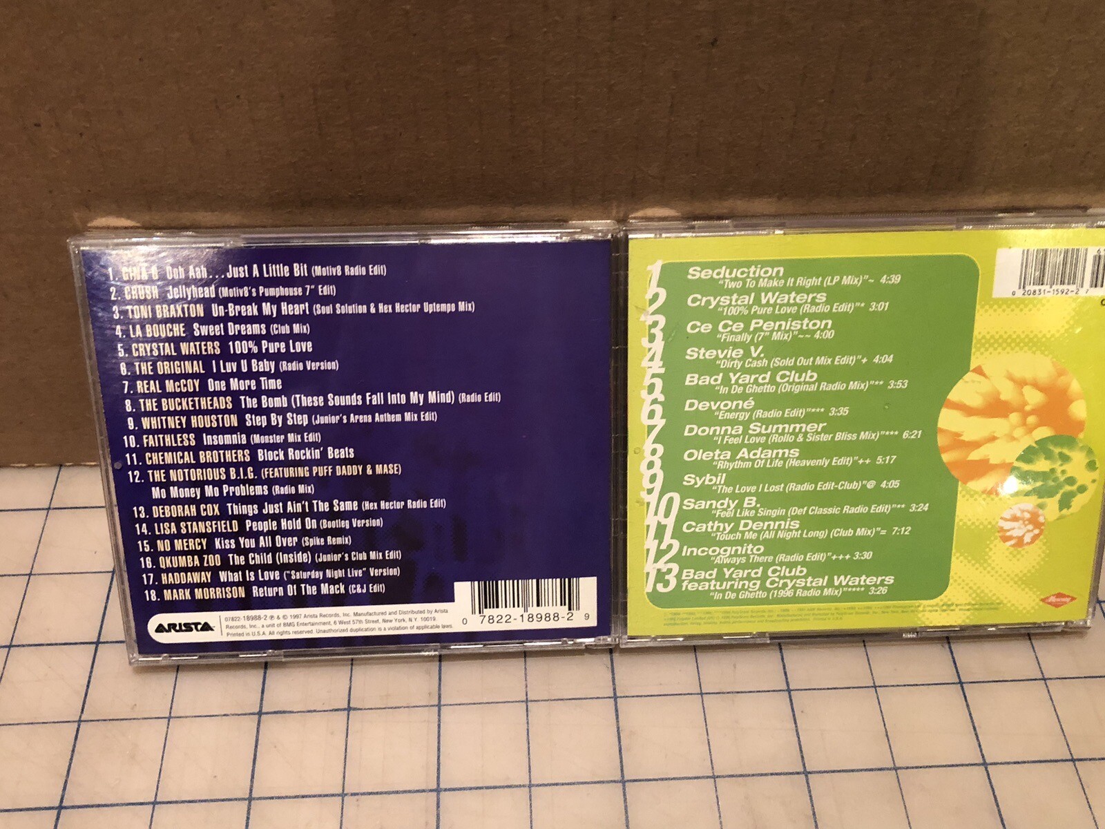 LOT OF 12 DANCE MUSIC CDS, DANCING PARTY MUSIC ATTACK USA PURE DISCO ...